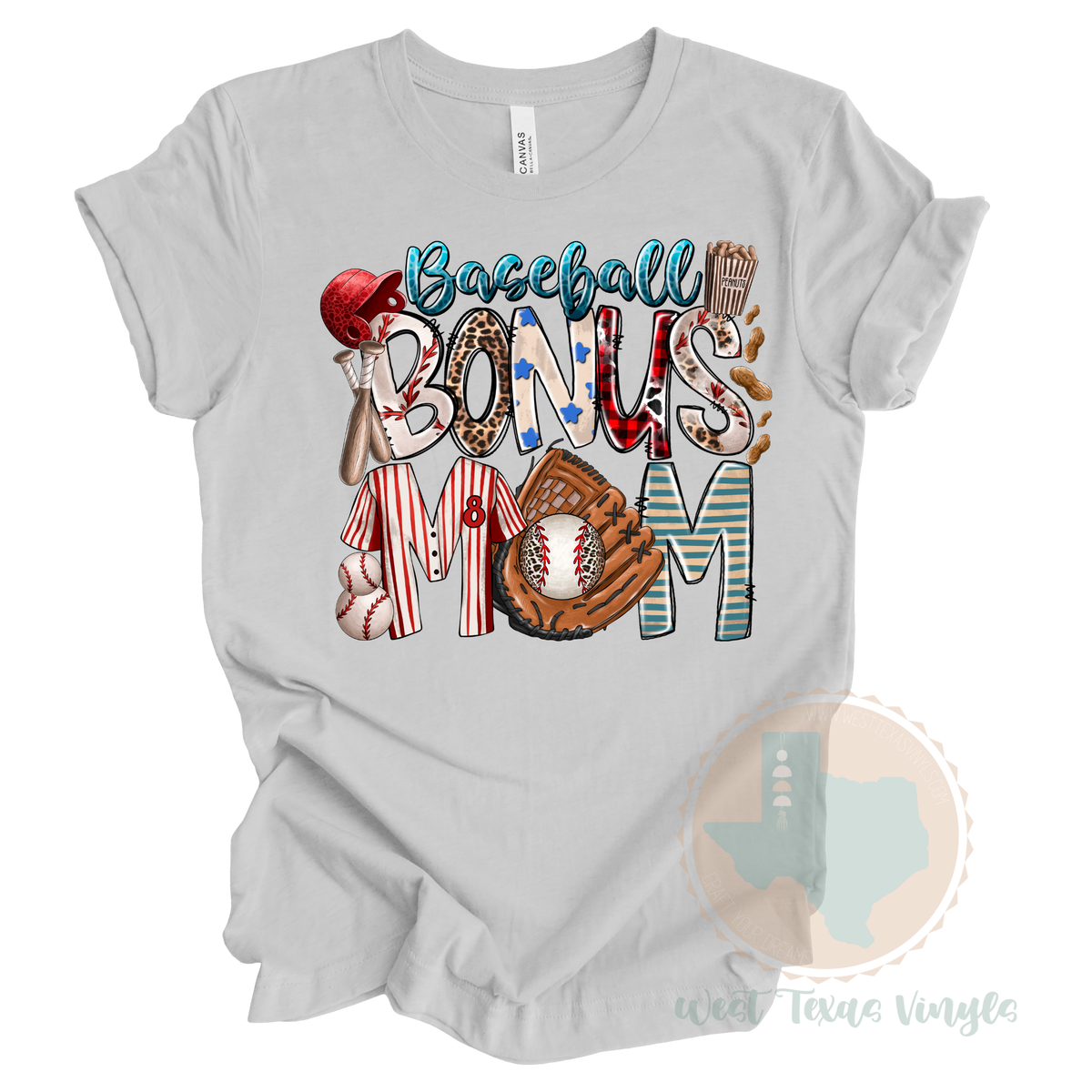 Dtf baseball bonus mom – West Texas Vinyls